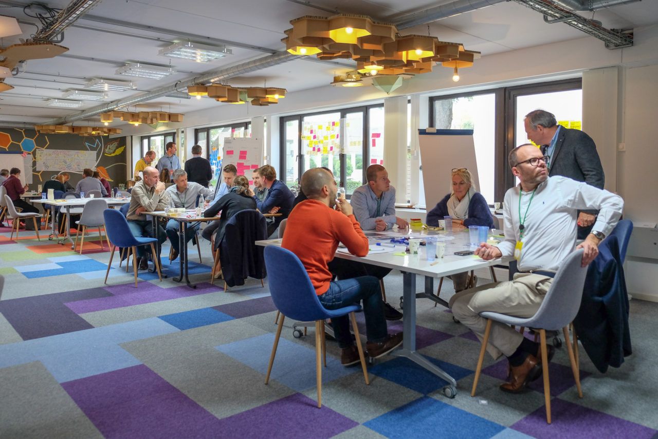 Creative Sustainable & Modulable All-In Meeting Rooms in Brussels